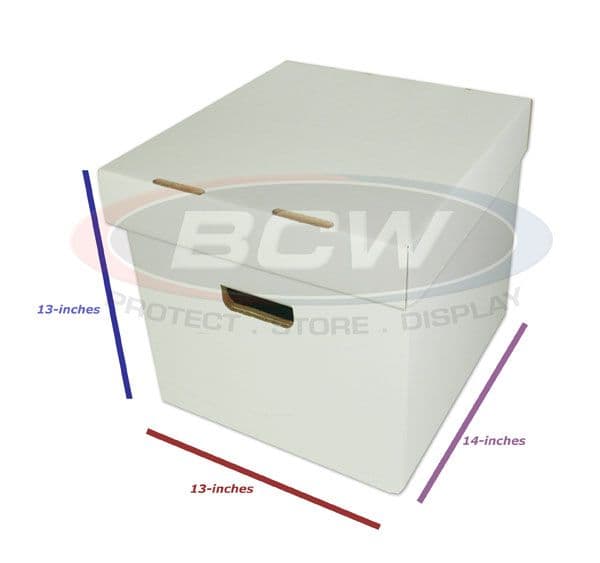 12 inch Vinyl Record Storage Box Twinpack