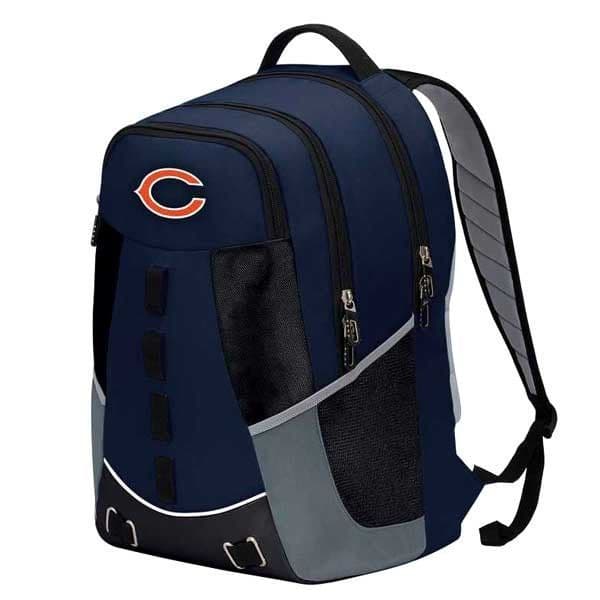 Chicago Bears Backpack Navy Blue