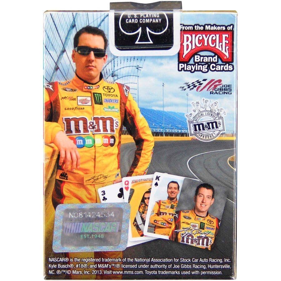 Kyle Busch NASCAR Playing Cards