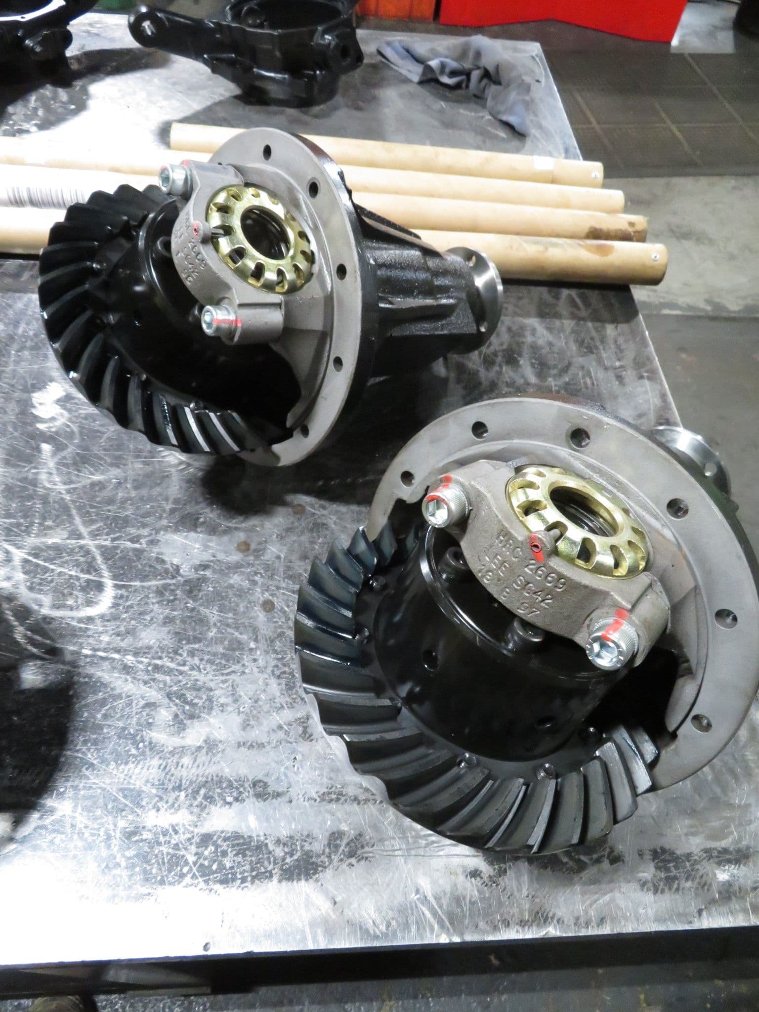 SHORT NOSE TD5 DIFF 110 130 REAR ONLY