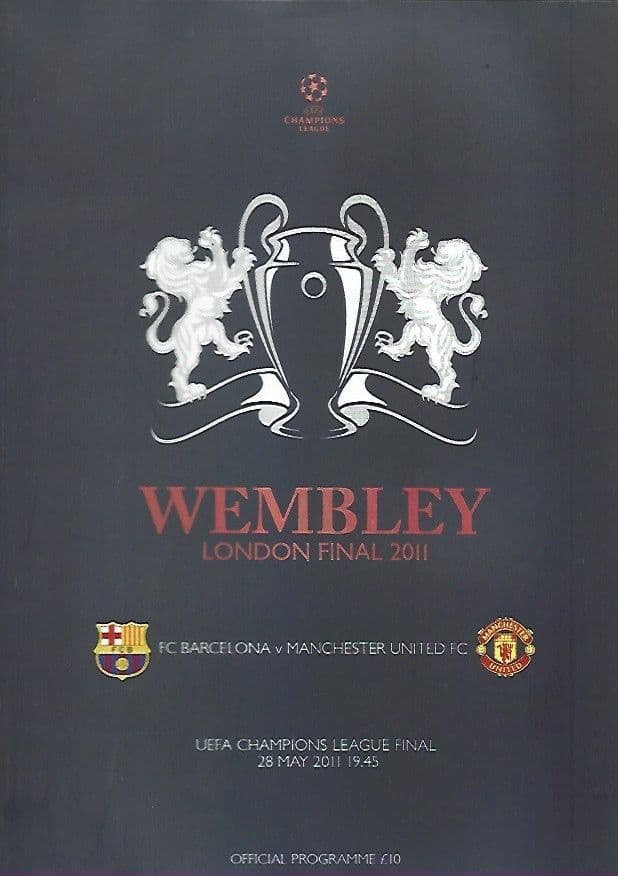 2011 UEFA Champions League Final Barcelona v Manchester United Matchday ...
