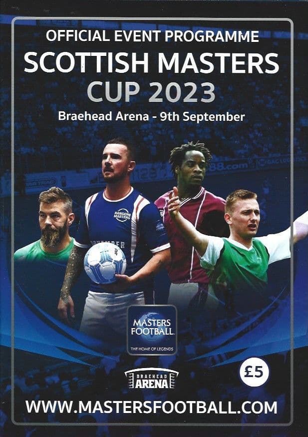 2023 Scottish Masters Cup Official Event Programme 23/24 9th September 2023