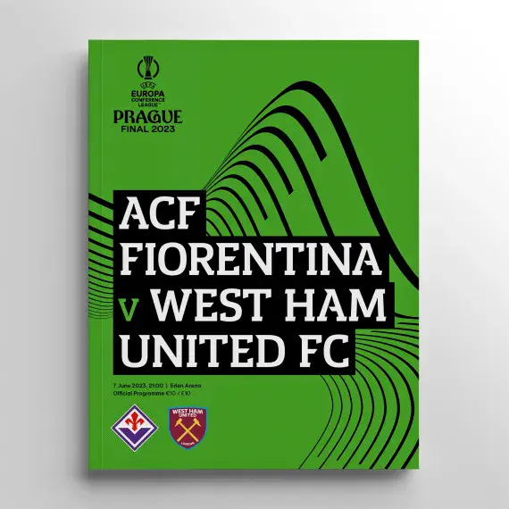 2023 UEFA Europa Conference League Final Official Programme - 7th June 2023