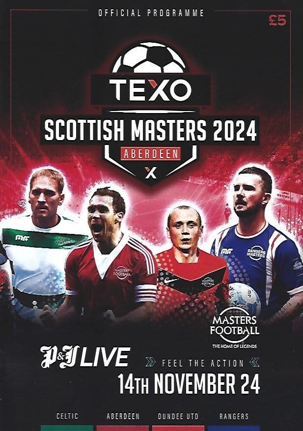 2024 Scottish Masters Cup Official Event Programme 2024/25 - 14th ...