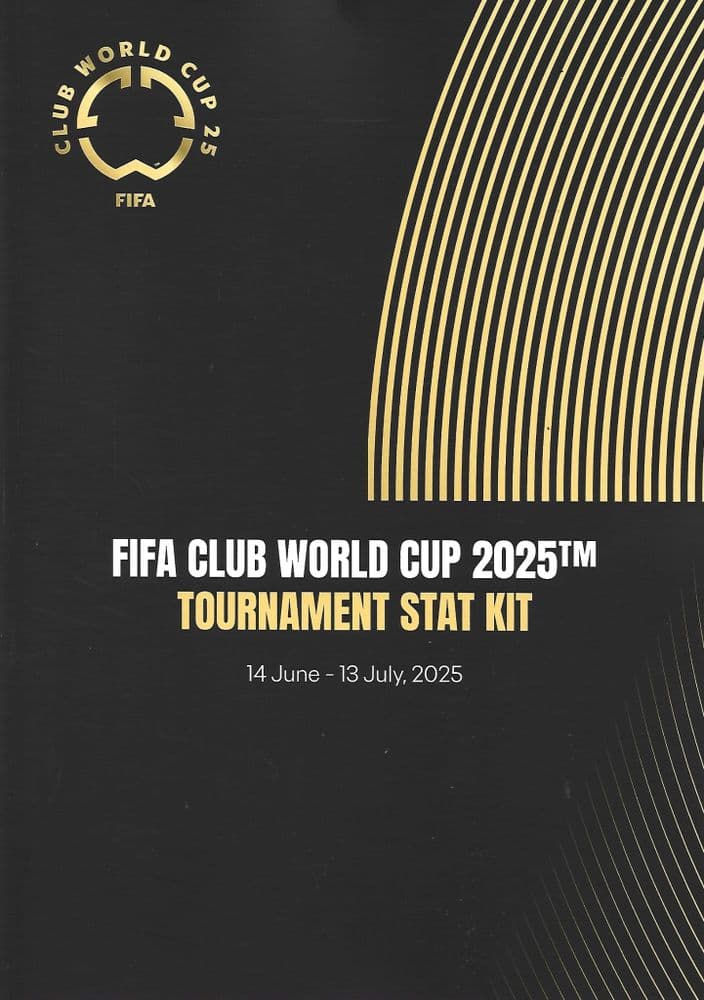 2025 FIFA CLUB WORLD CUP OFFICIAL PDF PRINTED GUIDE / TOURNAMENT ...