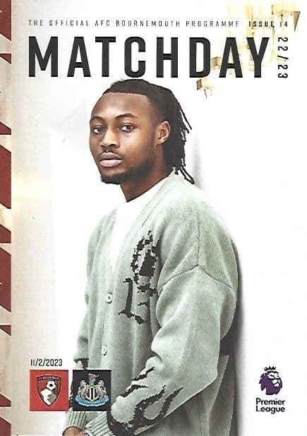 AFC Bournemouth v Newcastle United Official Matchday Programme 2022/ ...