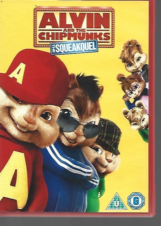 Alvin and the Chipmunks the Squeakquel - Genuine Region 2 DVD