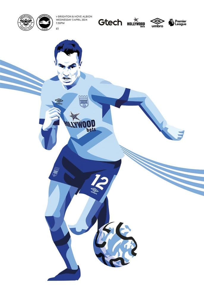 Brentford v Brighton & Hove Albion Official Premier League Matchday ...