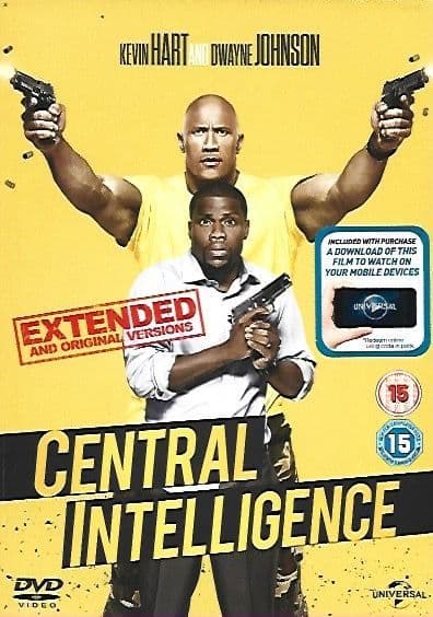 Central Intelligence - Genuine Region 2 DVD