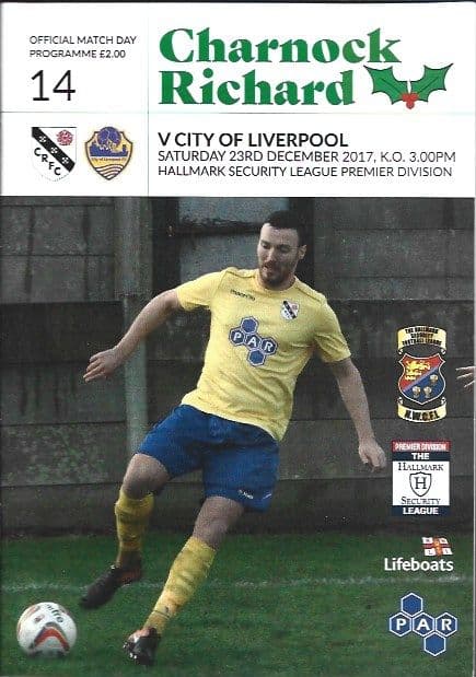 Charnock Richard v City of Liverpool Official Matchday Programme 2017/ ...
