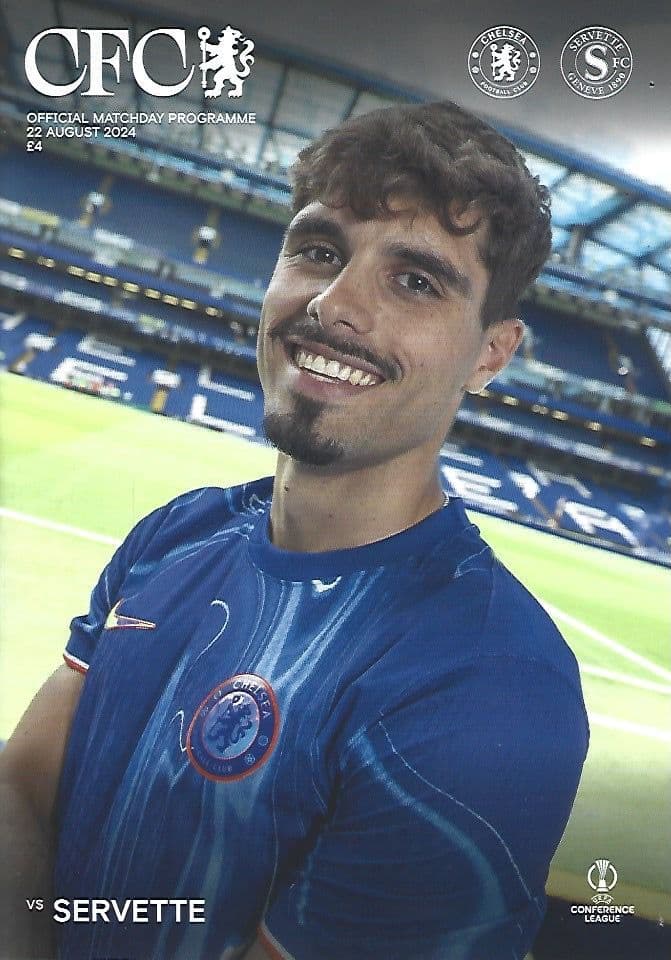 Chelsea v Servette UECL Official Matchday Programme 2024/25 - 22nd ...