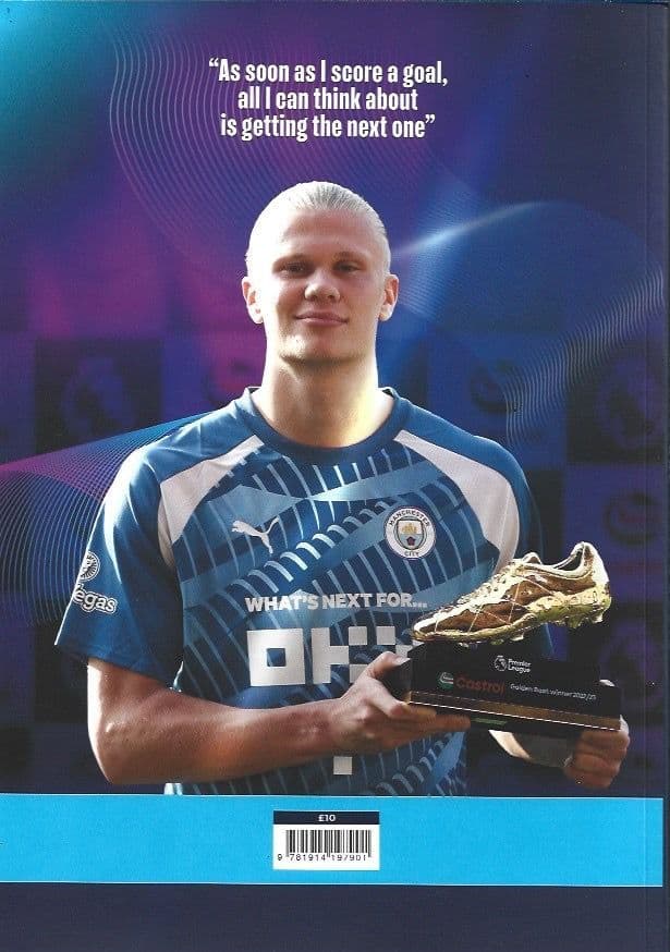 Erling Haaland Golden Boots An Official Manchester City Magazine ...