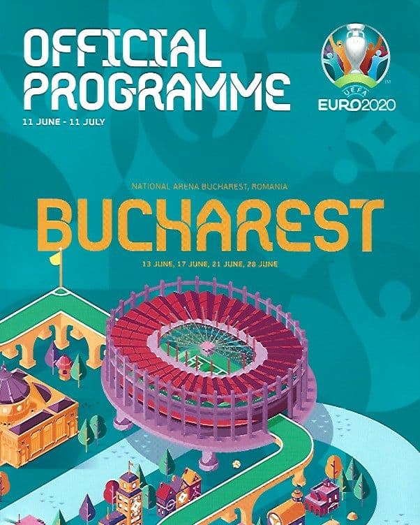 Euro 2020 Bucharest Official Tournament Programme