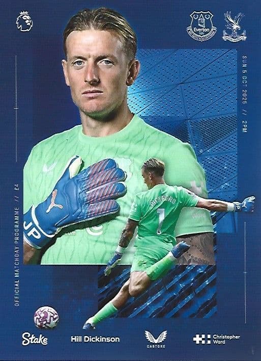 Everton v Crystal Palace Official Matchday Programme 2025/26 - 5th ...