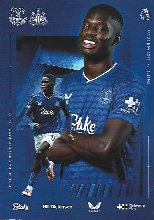 Everton v Newcastle United Official Matchday Programme 2025/26 - 29th ...