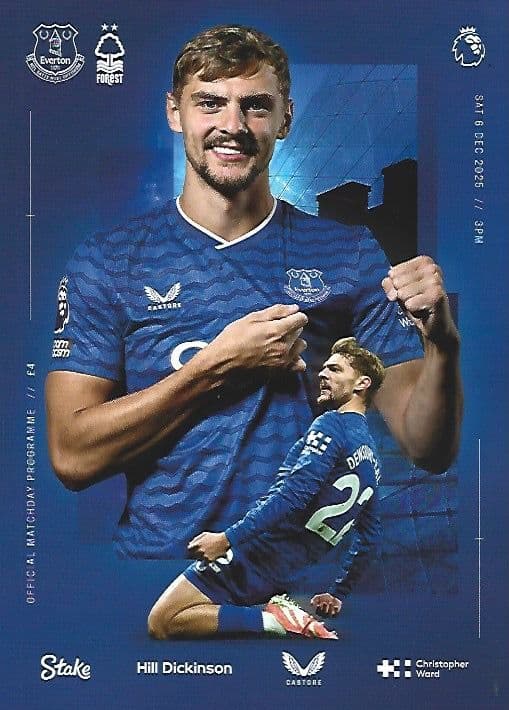 Everton v Nottingham Forest Official Matchday Programme 2025/26 - 6th ...