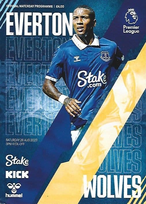 Everton v Wolverhampton Wanderers 26th August 2023 Official Premier ...