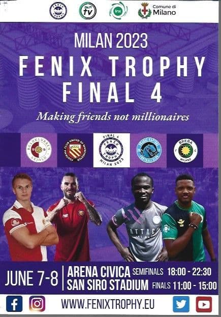 FC United of Manchester Fenix Trophy Final 4 Official Matchday ...