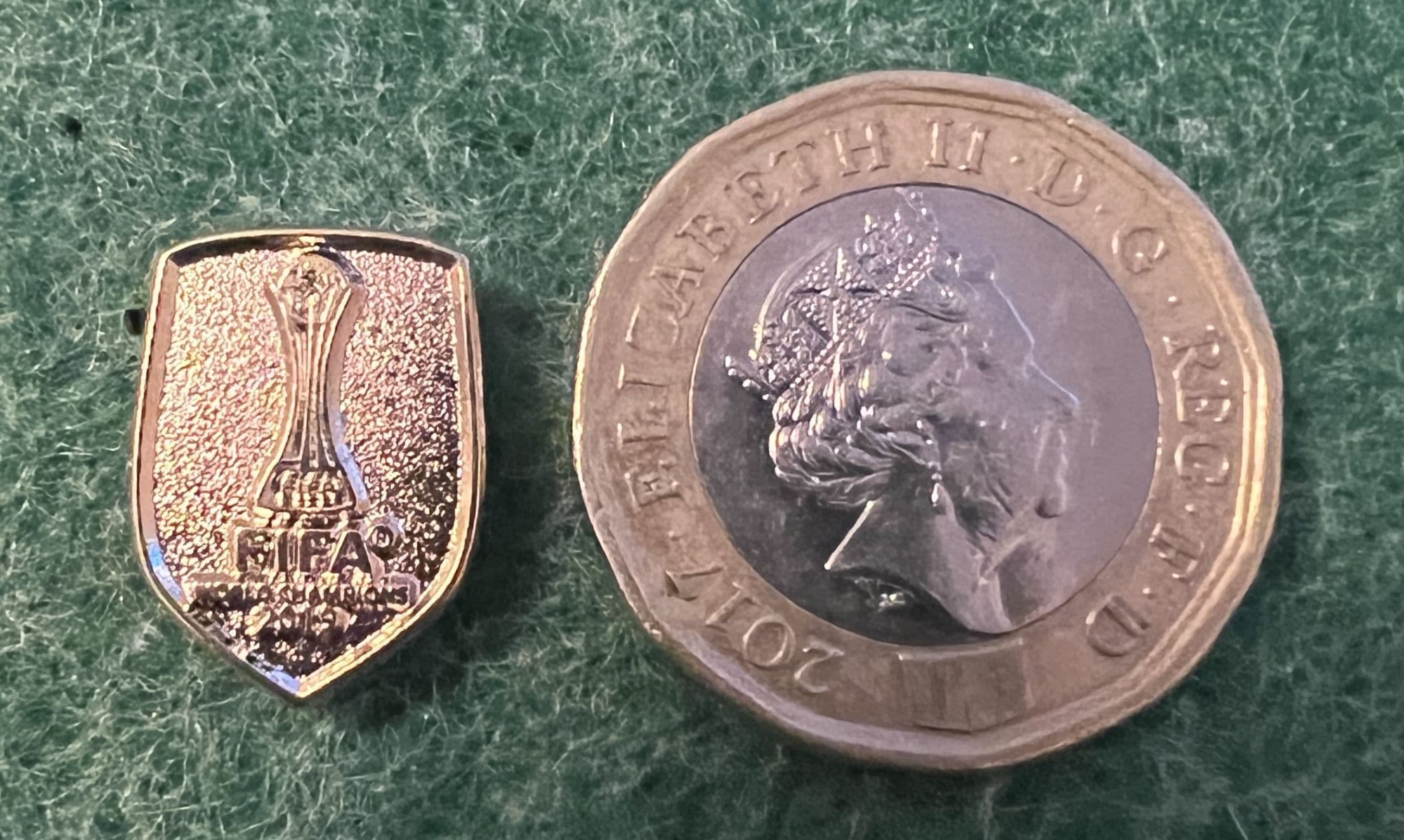 FIFA World Club Championship Enamel Pin Badge - GOLD