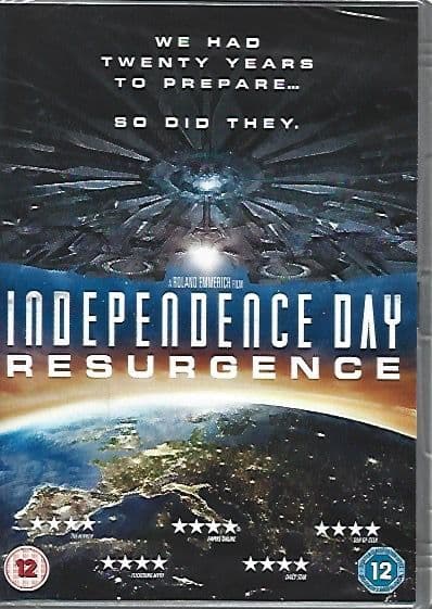Independence Day Resurgence - Genuine Region 2 DVD