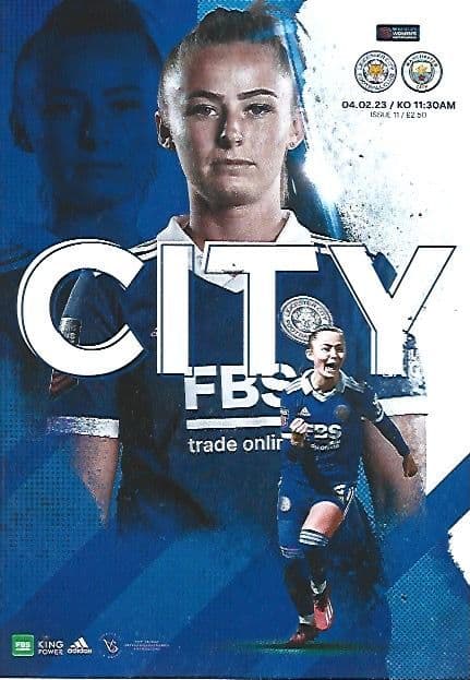 Leicester City Women v Manchester City 22/23 Official Matchday ...