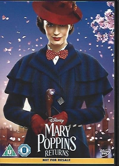 Mary Poppins Returns - Genuine Region 2 DVD