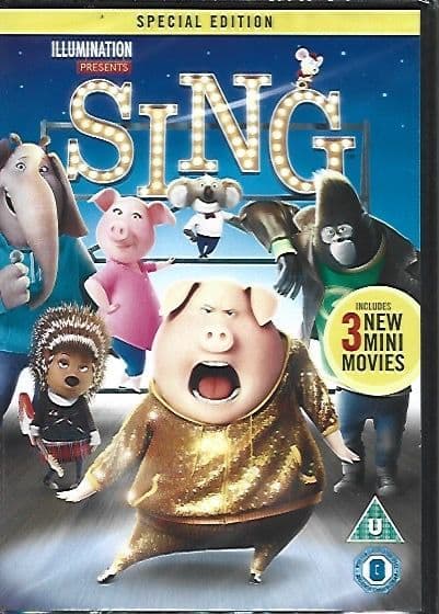 Sing - Genuine Region 2 DVD