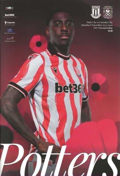 Stoke City v Coventry City 8th November 2025 Official Matchday ...