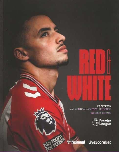 Sunderland v Everton Official Matchday Programme 2025/26 - 3rd November ...