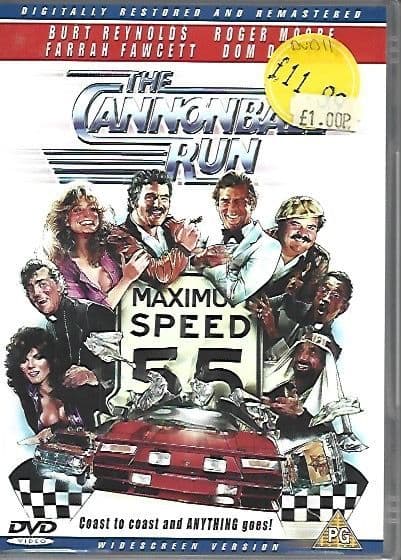 The Cannonball Run - Genuine Region 2 DVD