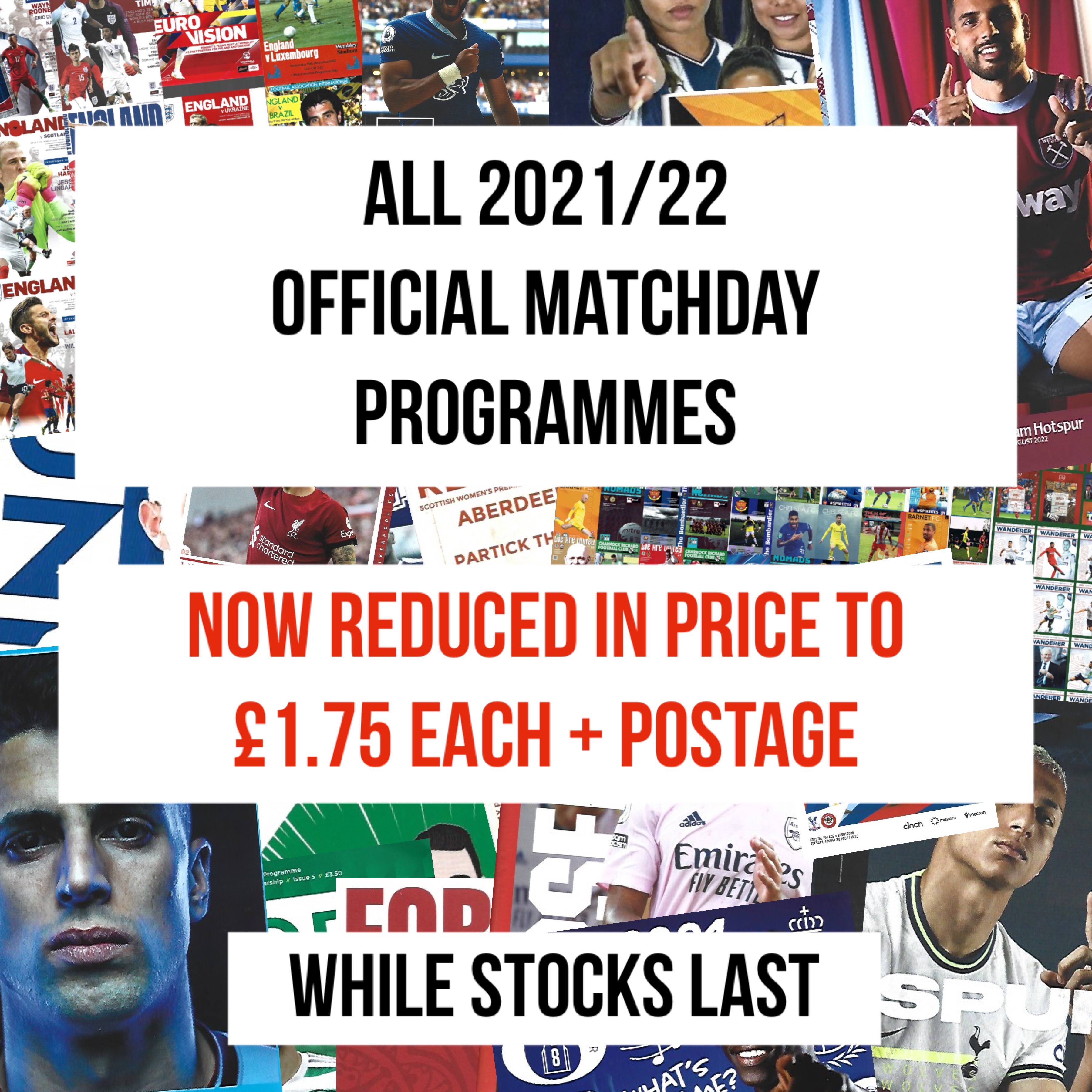 Football Programmes - Matchday Football Programmes
