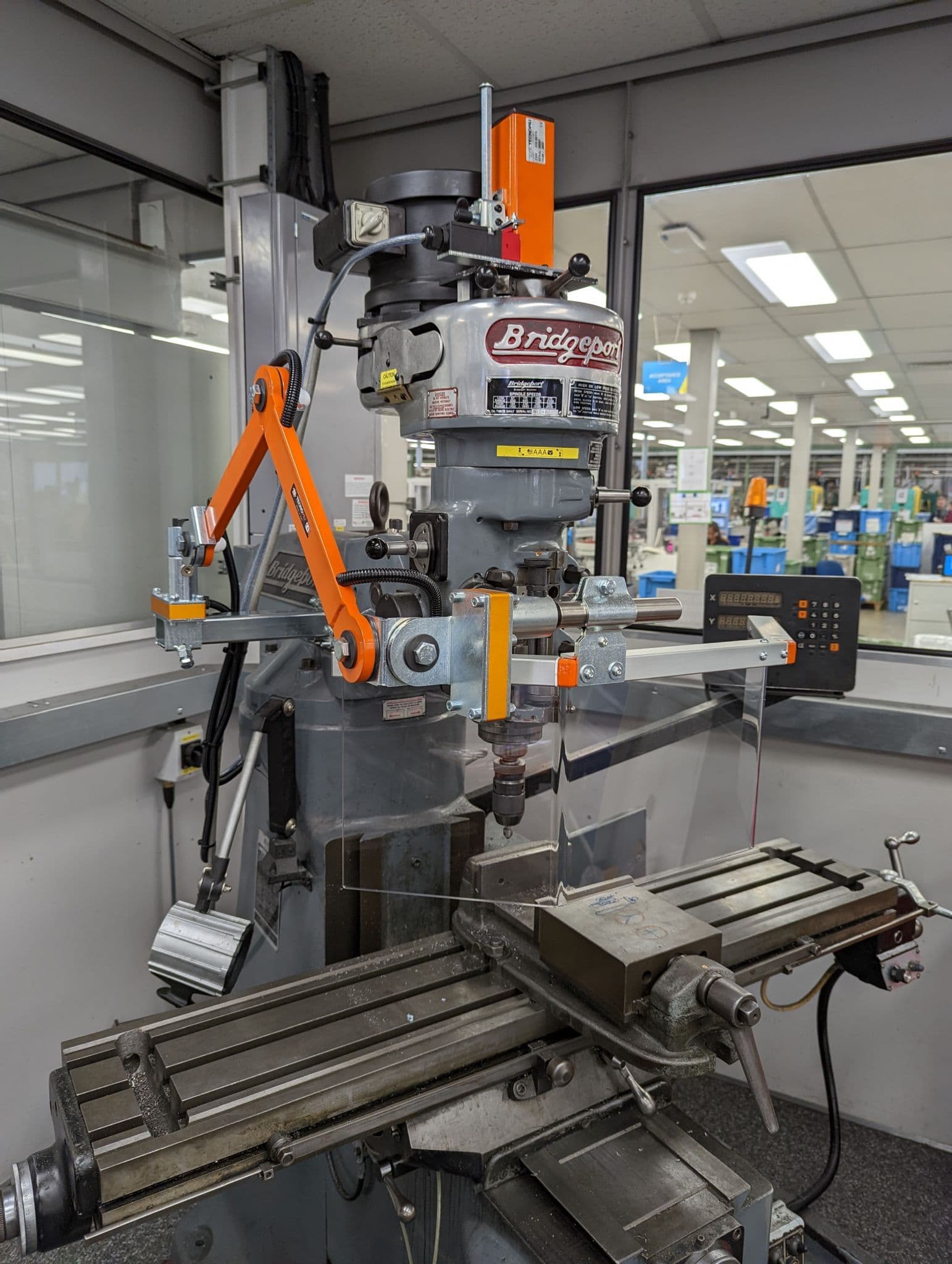 PFR02/625 Fully Universal Milling Guard 2 Interlocks