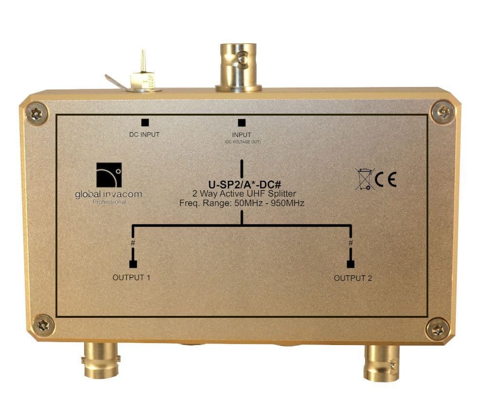 UHF 2 Way Active Splitter
