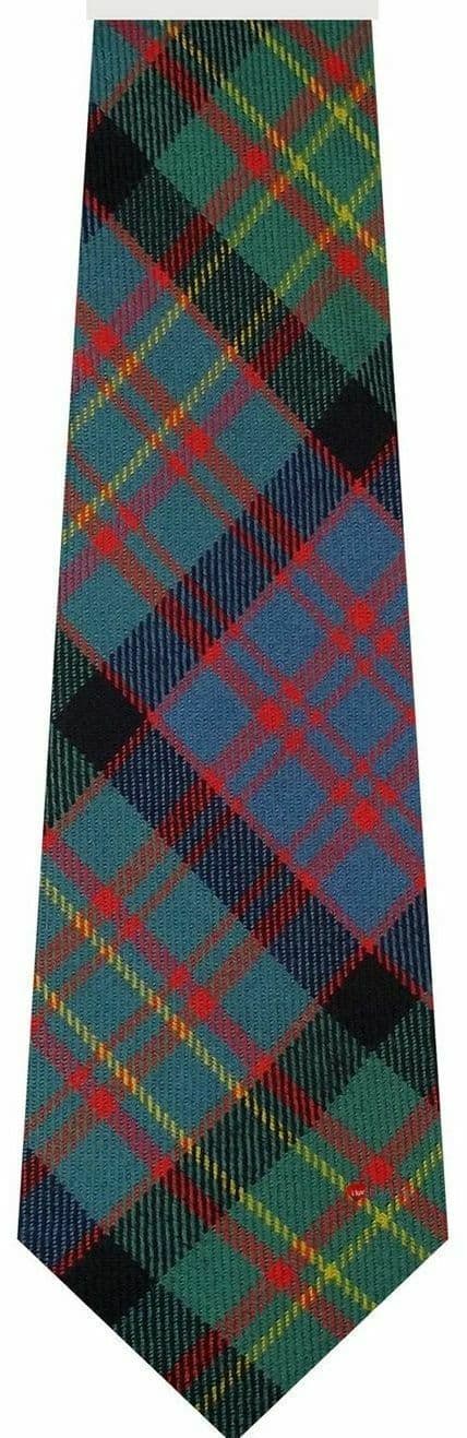 Clan Tartan Tie Bowie Ancient 100 Wool Highlander Collection of Scotland