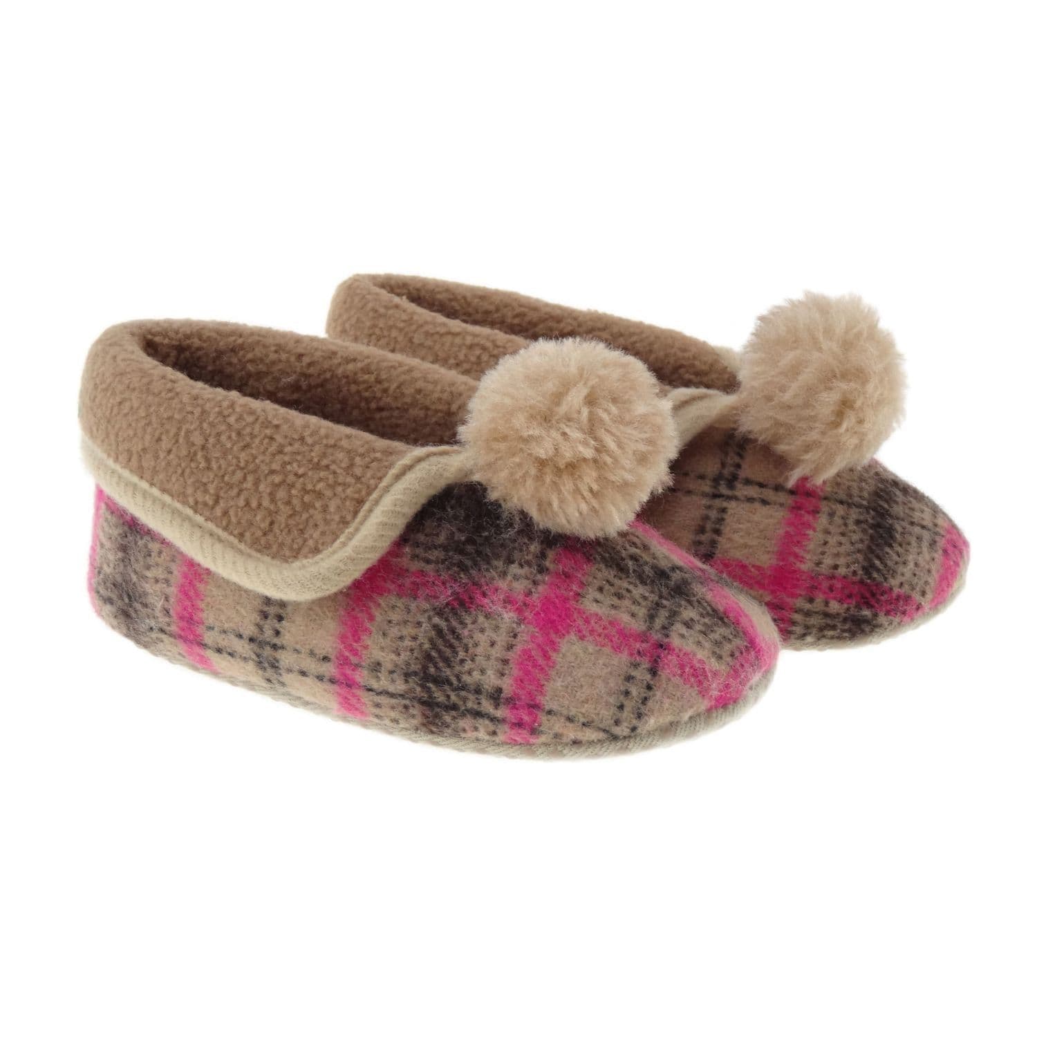 Granny Slipper Baby Shoe Soft Non Slip Ages 0 24 Months Boys Girls Gift
