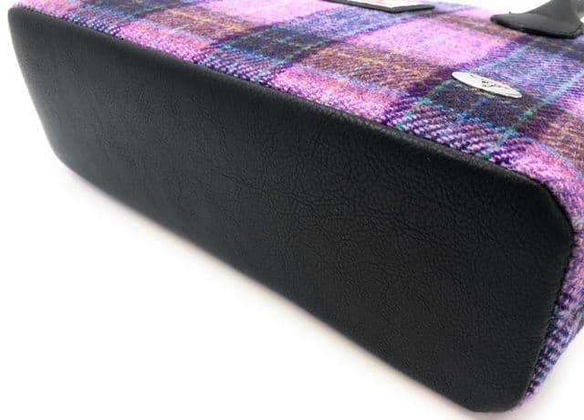 Harris Tweed Cassley Classic Handbag in Pink Check LB1003-COL 103