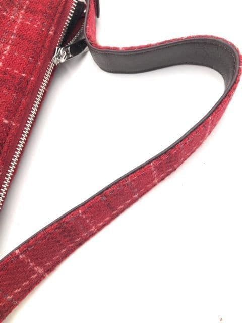 Ladies Harris Tweed Small Shoulder Bag with Tweed Strap in Mustard with ...