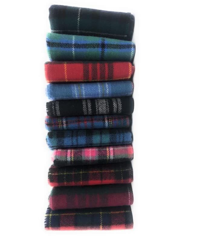 Premium Ingles Buchan Clan Scarf - Made in Scotland - 100 Lambswool ...