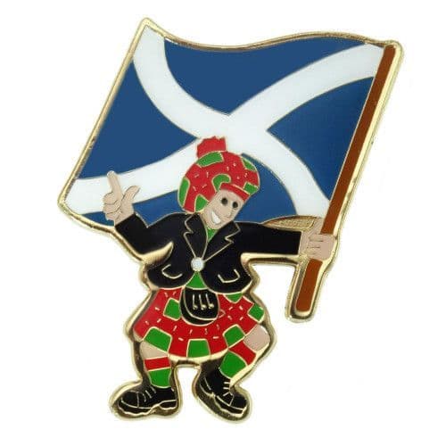 Scottish Man - Metal Fridge Magnet for Kitchen Refrigerator - Unique ...