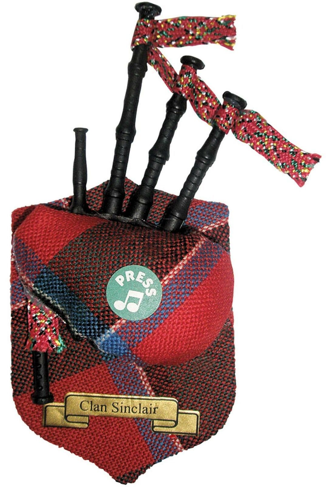 Sinclair Clan Scottish Bagpipe Fridge Magnet Scotland