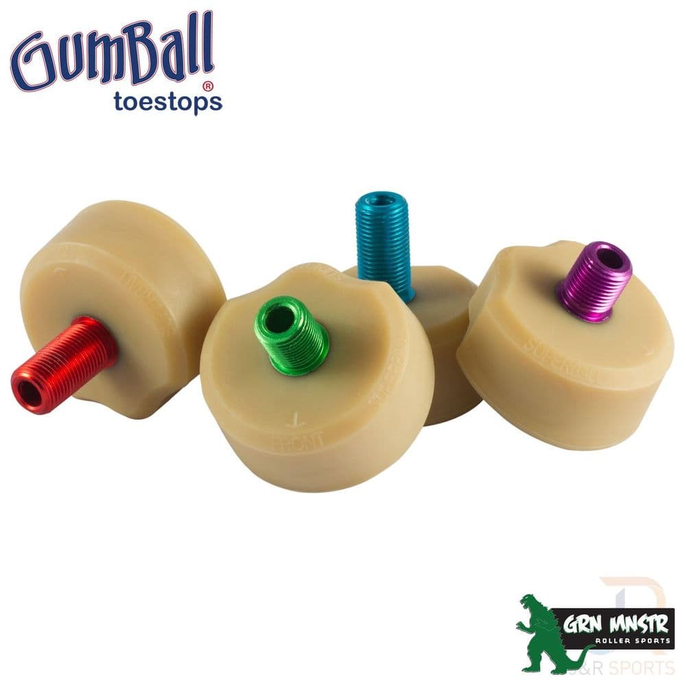 Gumball Superball Toe Stops pair
