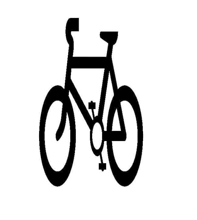 Cycle symbol 700mm