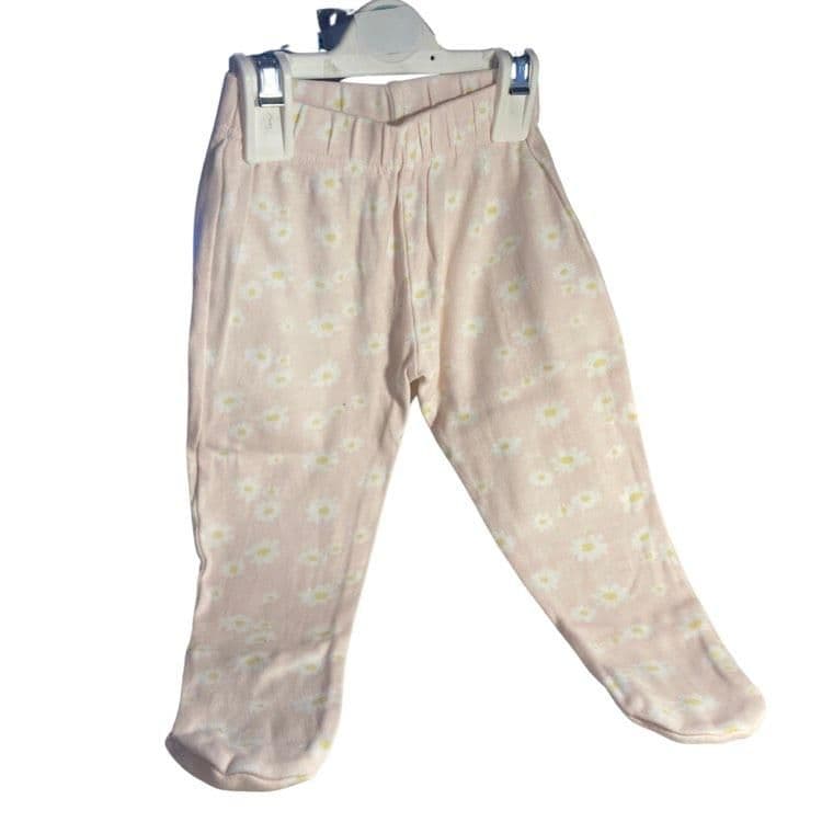 6-9 Month Pink Daisy Print Bottoms