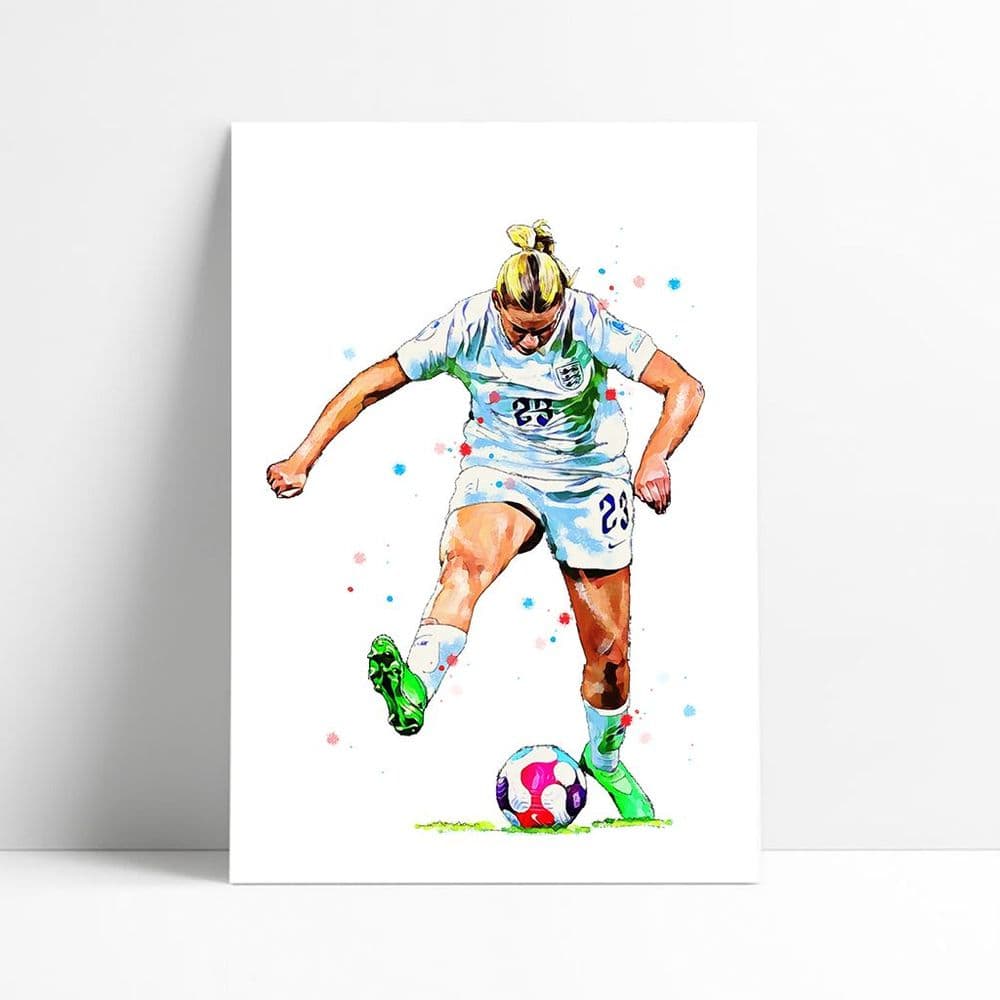Arsenal England Alessia Russo Art Print