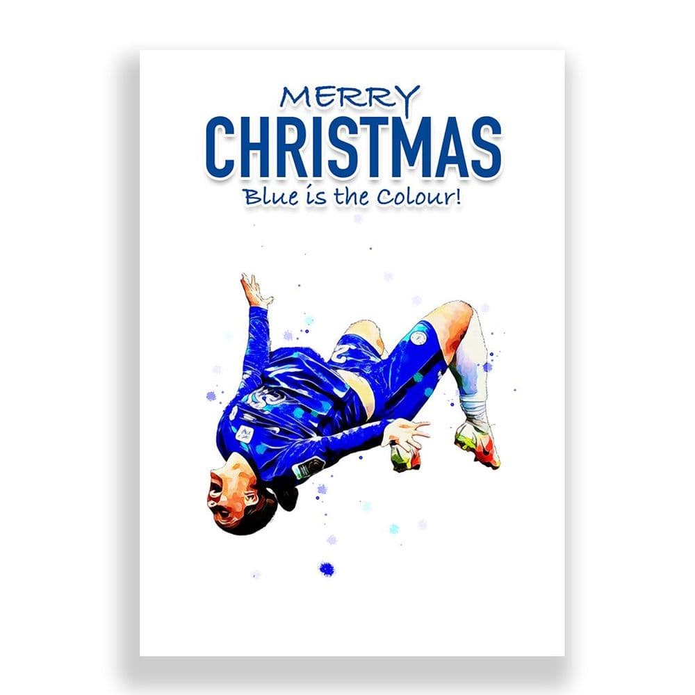 Chelsea Christmas Card Sam Kerr