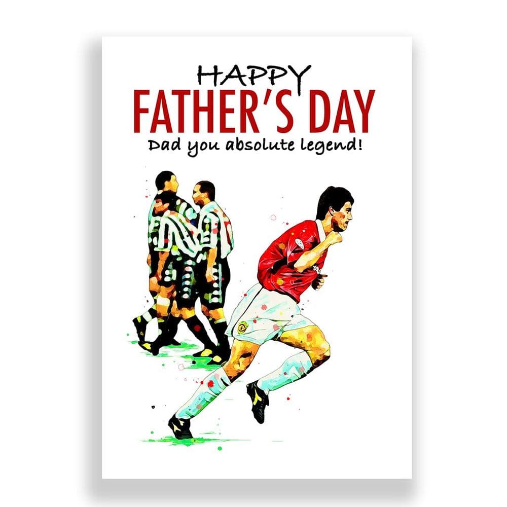 Manchester United Father s Day Card Roy Keane 2 4