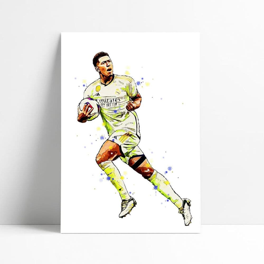 Real Madrid Jude Bellingham Art Print