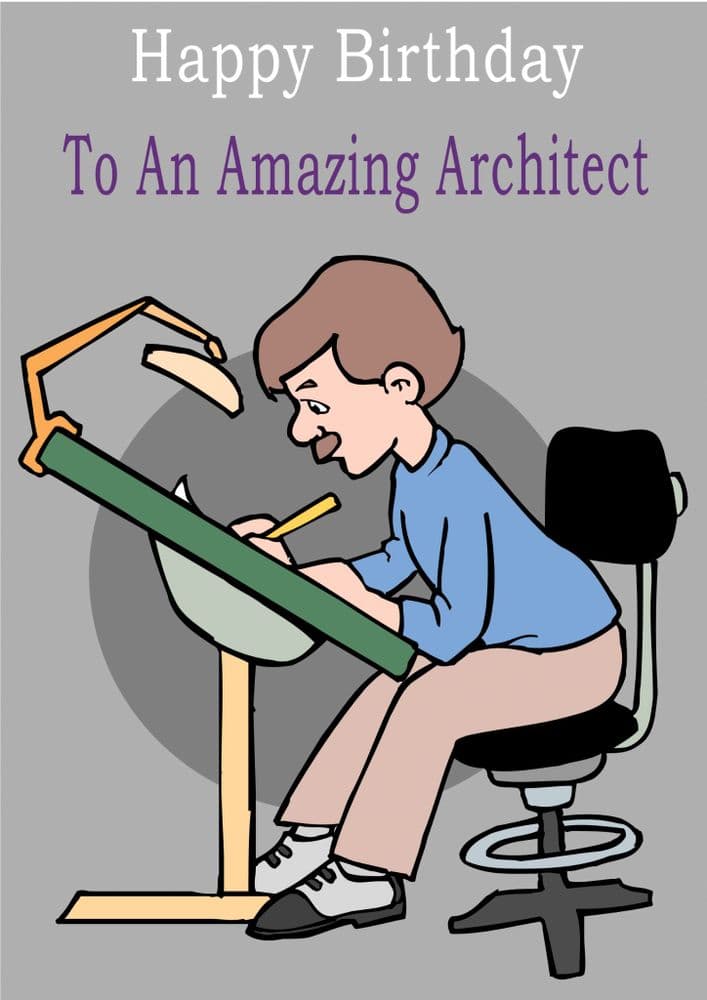 Architect - Greeting Card