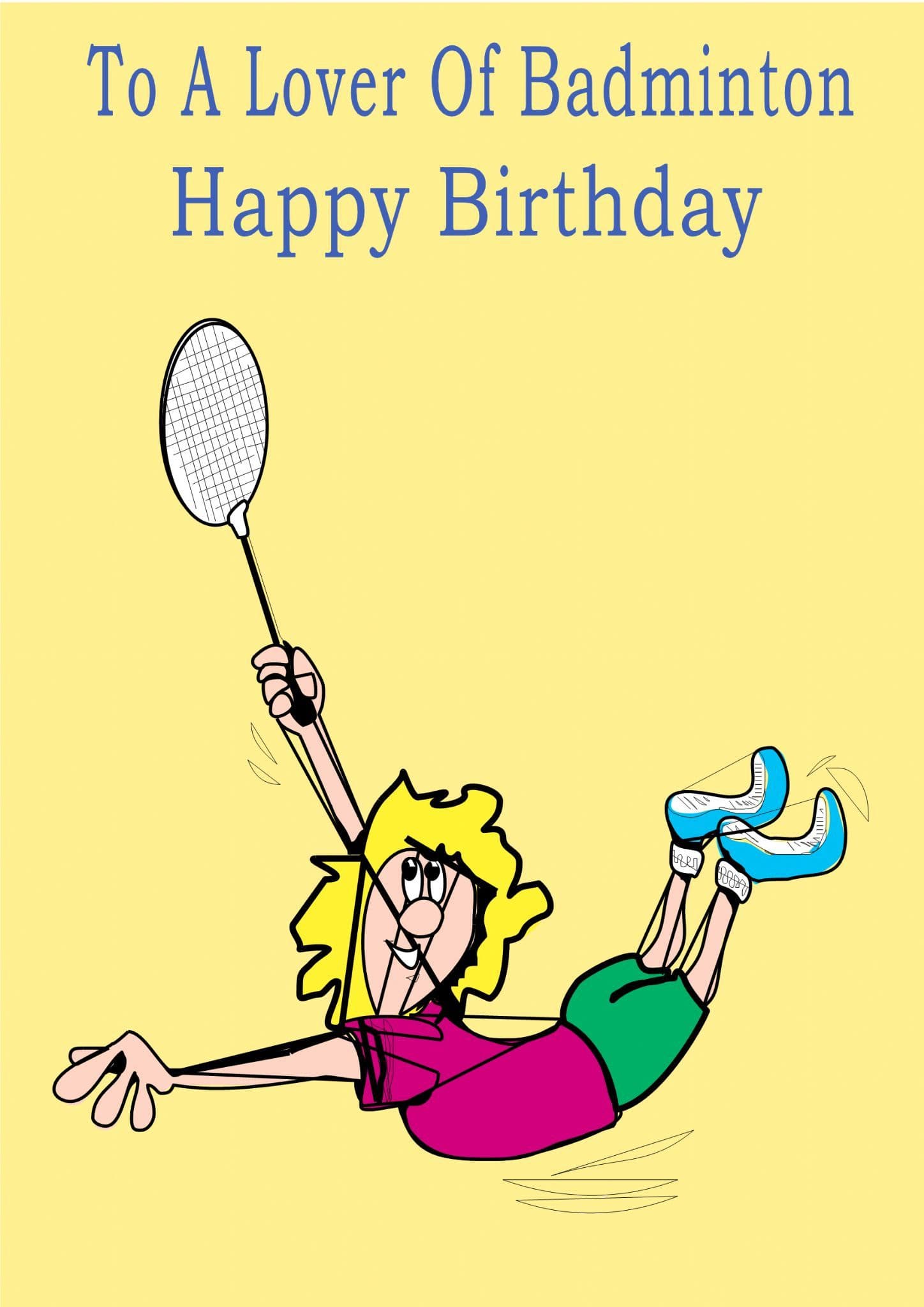 Badminton-Birthday 1