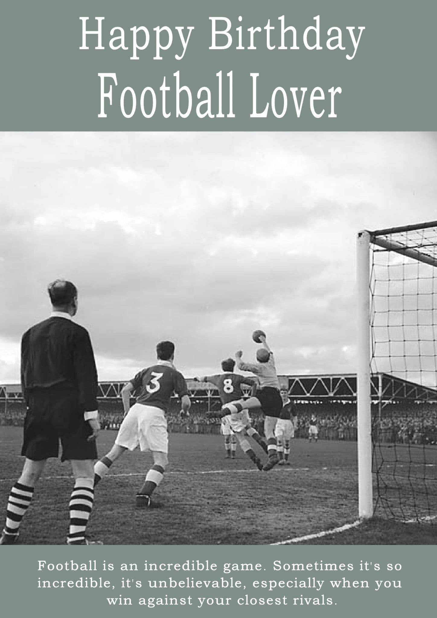 Football Birthday Messages